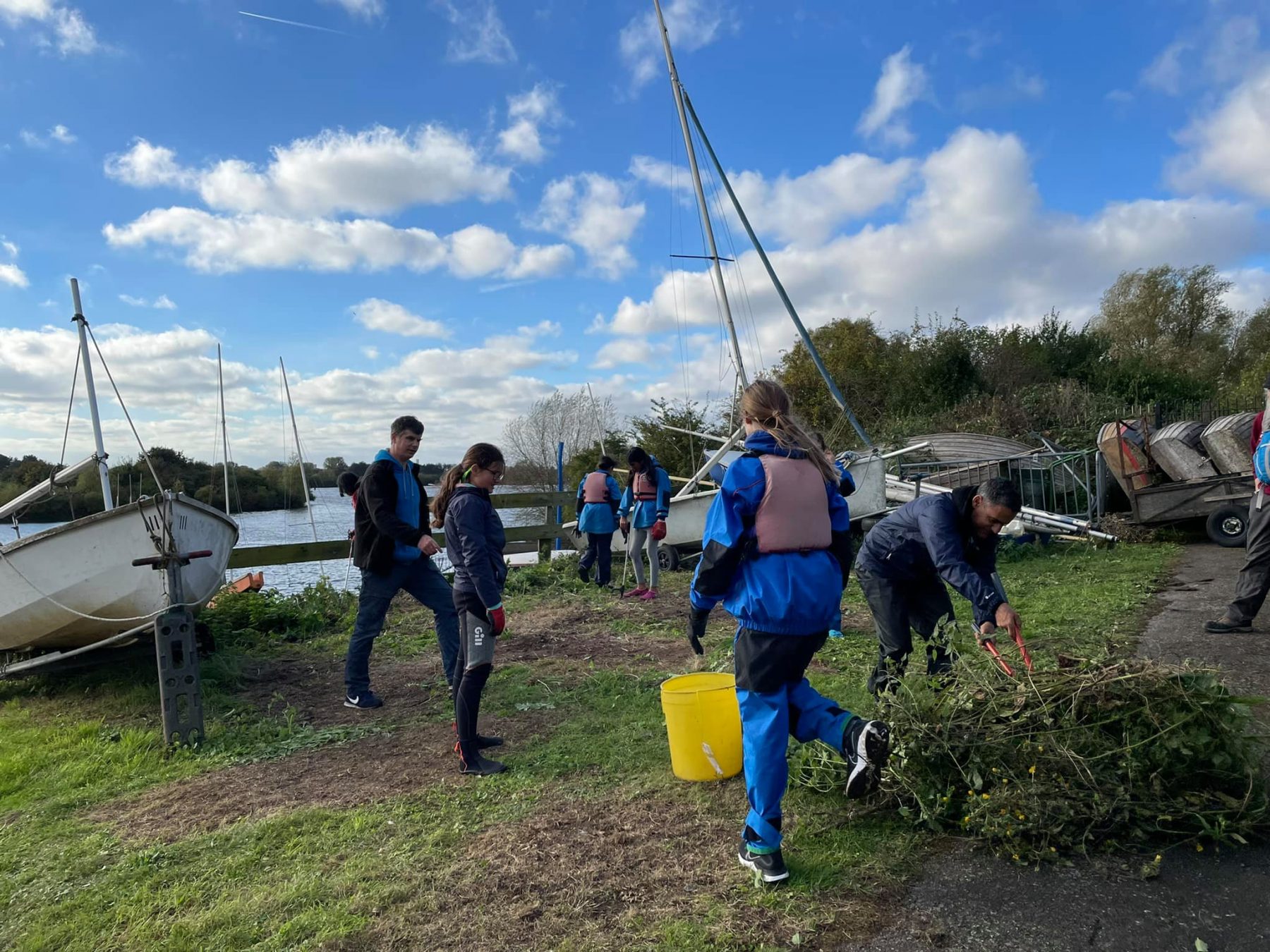 Boat building - Fairlop Waters Outdoor Activities Association